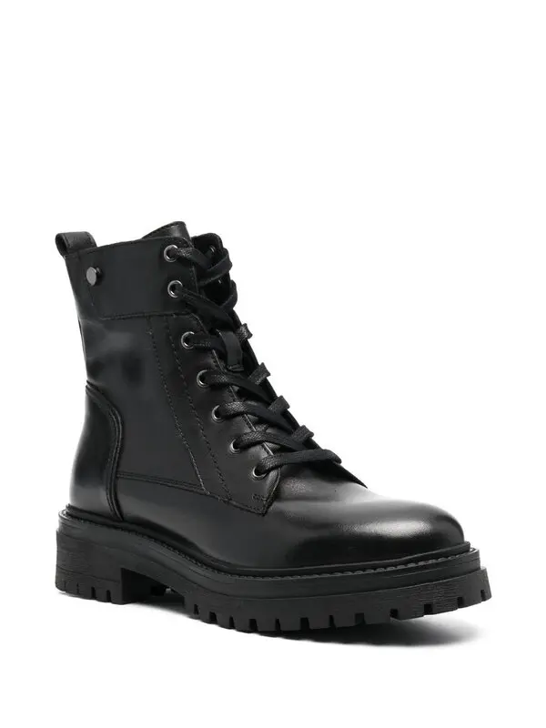 Geox Iridea Ankle Boots - Black