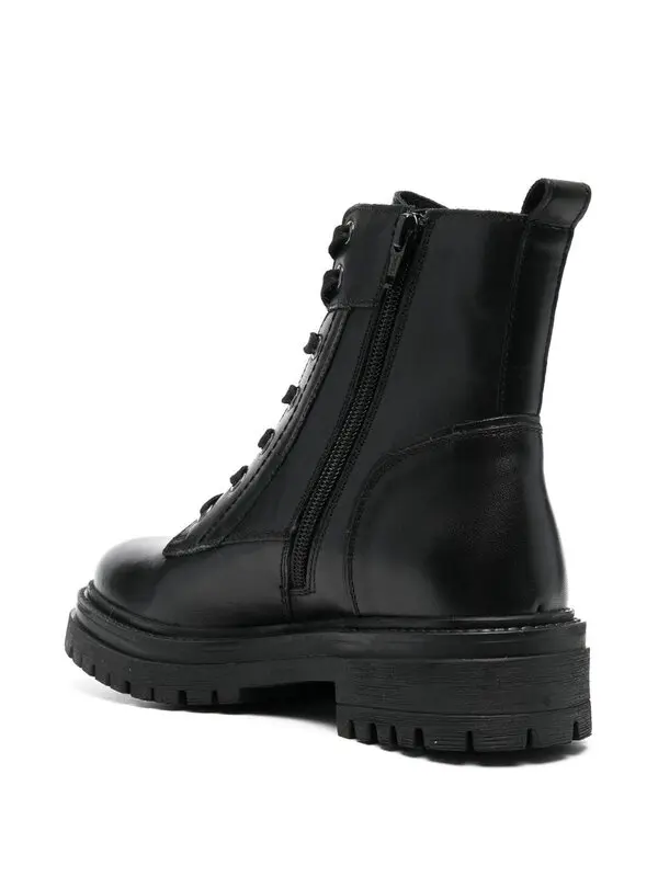 Geox Iridea Ankle Boots - Black