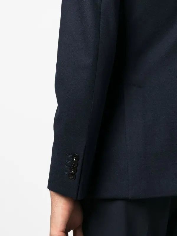 Boglioli Single-breasted Wool-blend Blazer