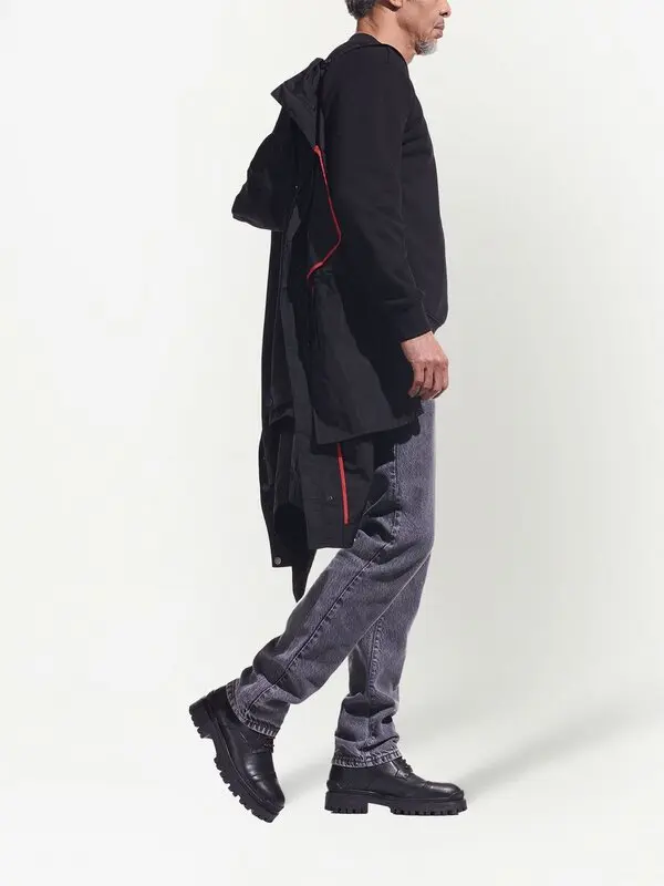 Karl Lagerfeld X Cara Delevingne Hooded Parka Coat