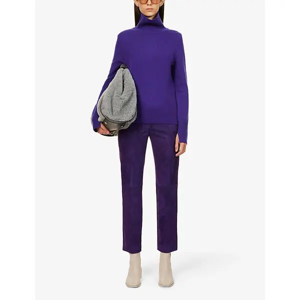 JOSEPH Turtleneck Brushed Cashmere Jumper