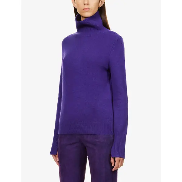 JOSEPH Turtleneck Brushed Cashmere Jumper