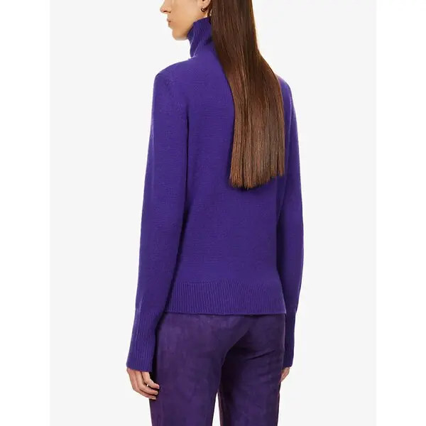 JOSEPH Turtleneck Brushed Cashmere Jumper