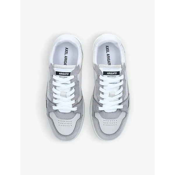 Axel Arigato Dice Lo Logo-embossed Leather And Suede Low-top Trainers