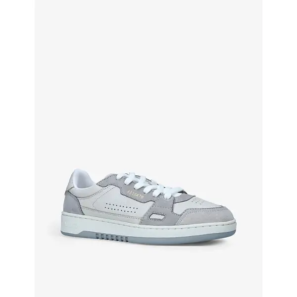 Axel Arigato Dice Lo Logo-embossed Leather And Suede Low-top Trainers