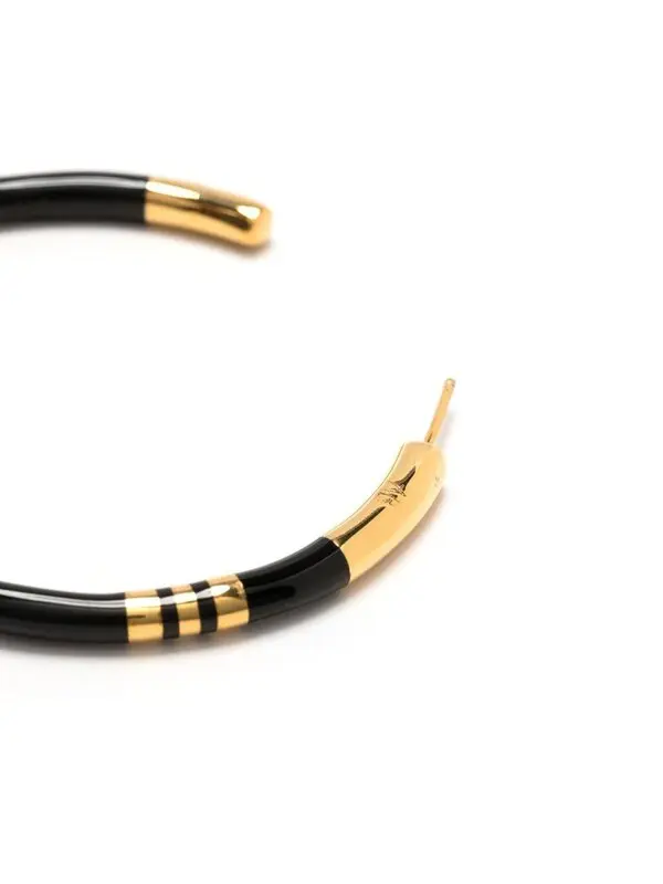 AURÉLIE BIDERMANN Large Hoop Earrings - Gold
