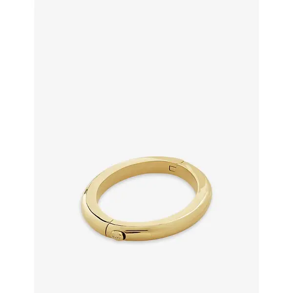 Monica Vinader Kate Young Vermeil Bangle Bracelet - Gold