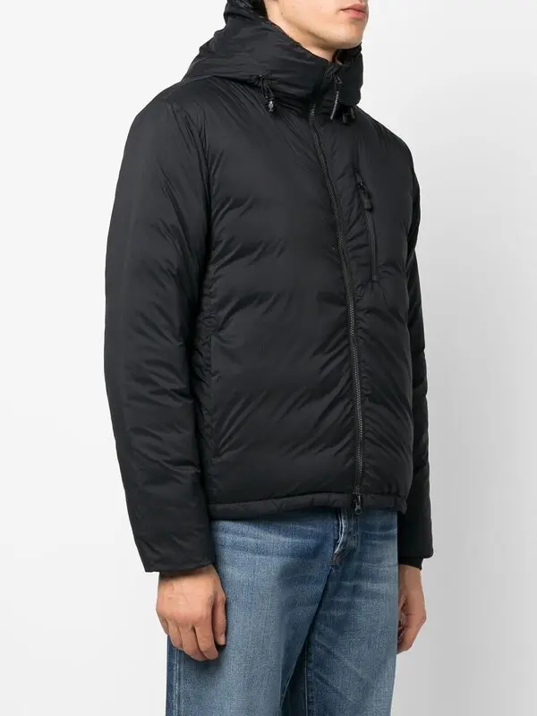 Canada Goose Hooded Feather-down Padded Jacket - Black