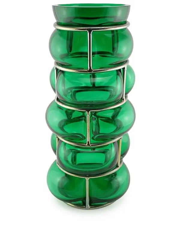 VANESSA MITRANI Brick Glass Vase - Green