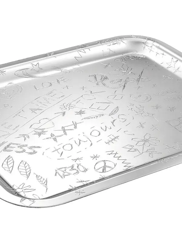 Christofle Graffiti Rectangular Tray