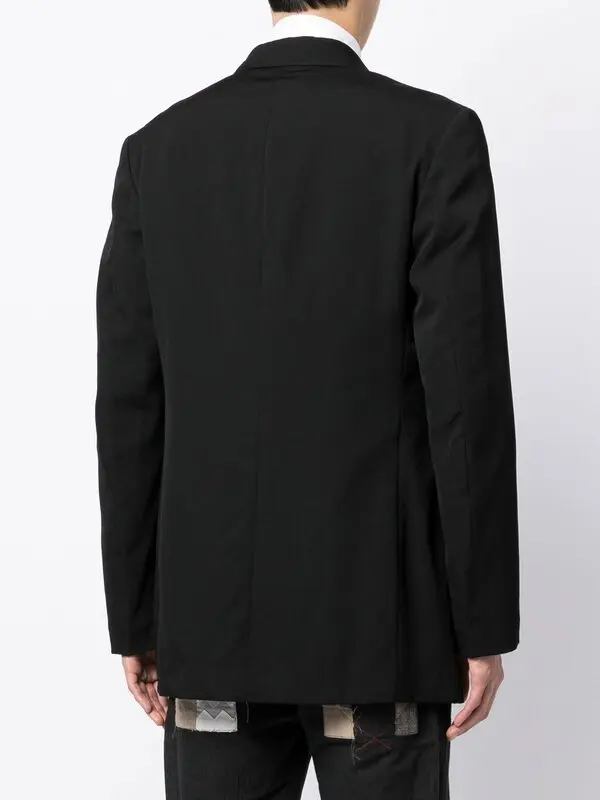Yohji Yamamoto Single-breasted Fitted Blazer