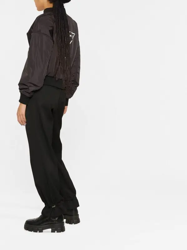Versace Logo-print Reversible Bomber Jacket