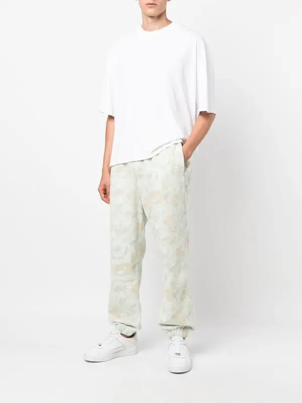 Martine Rose Textured Floral-print Track Pants