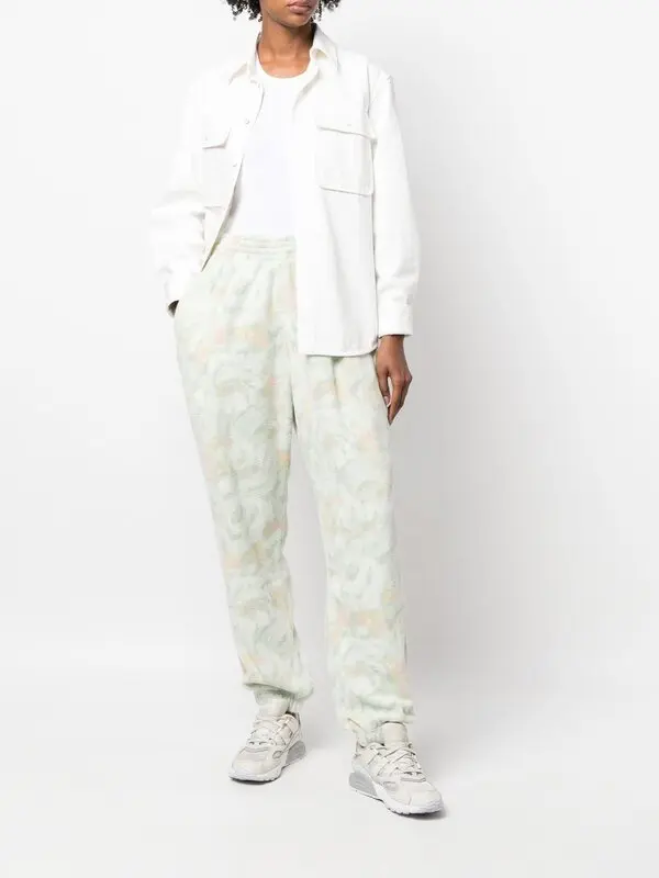 Martine Rose Textured Floral-print Track Pants