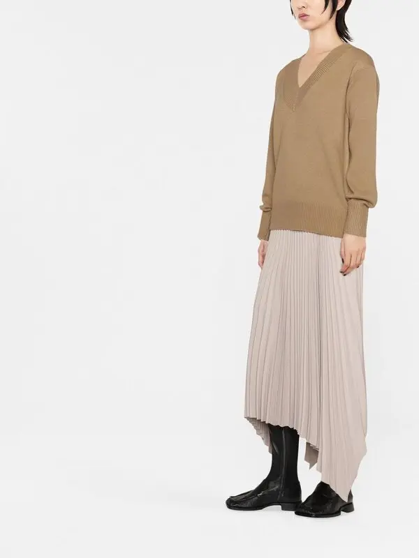 Vince V-neck Jumper - Neutrals