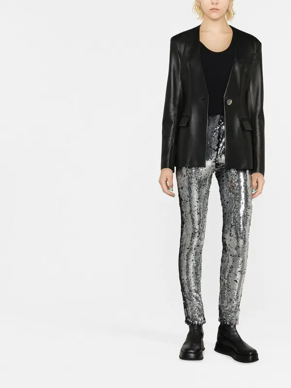Isabel Marant Étoile Madillio Sequin Leggings - Black