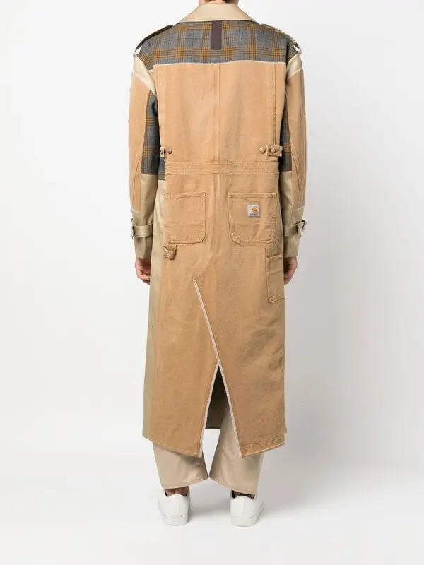 Junya Watanabe X Carhartt Panelled Trench Coat