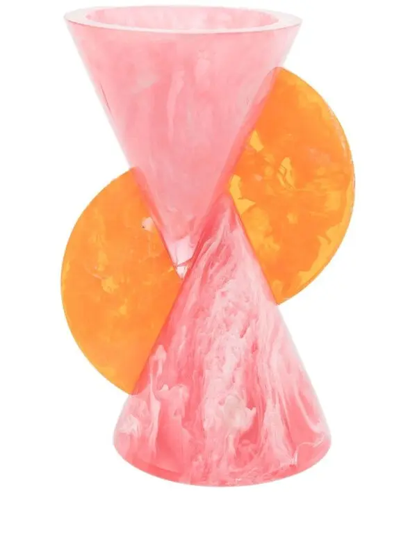 Jonathan Adler Como Cone Vase - Pink