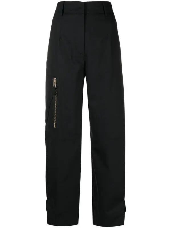 BLANCA VITA Tapered-leg Cargo Trousers