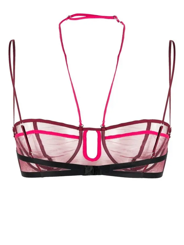 NENSI DOJAKA Panelled Half-cup Bra