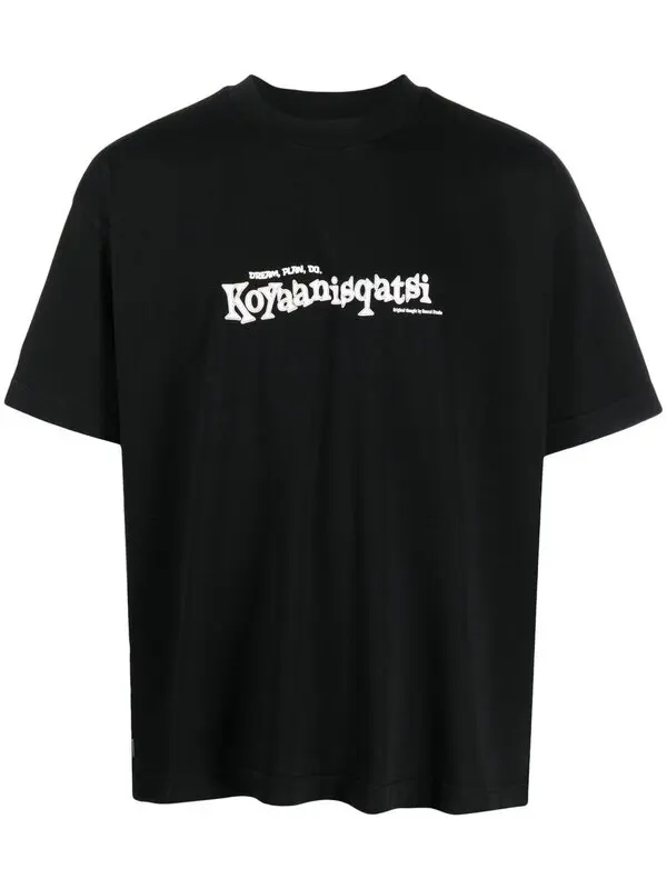 BONSAI Slogan-print T-shirt
