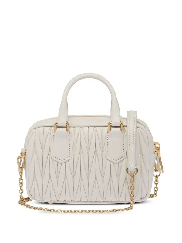 Miu Miu Matelassé Tote