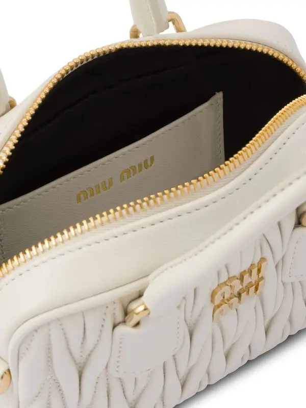 Miu Miu Matelassé Tote