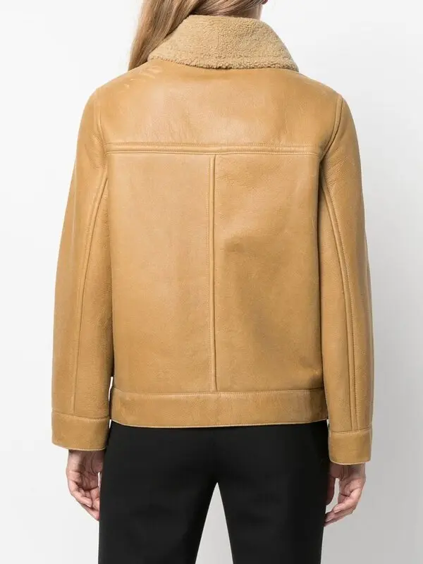 YVES SALOMON Lambskin Short Jacket