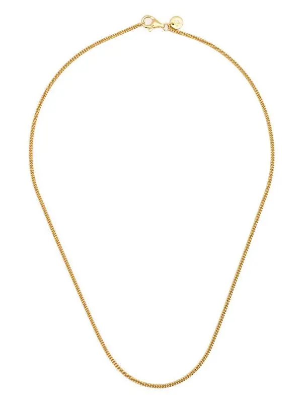 Tom Wood Slim Curb Chain Necklace - Gold