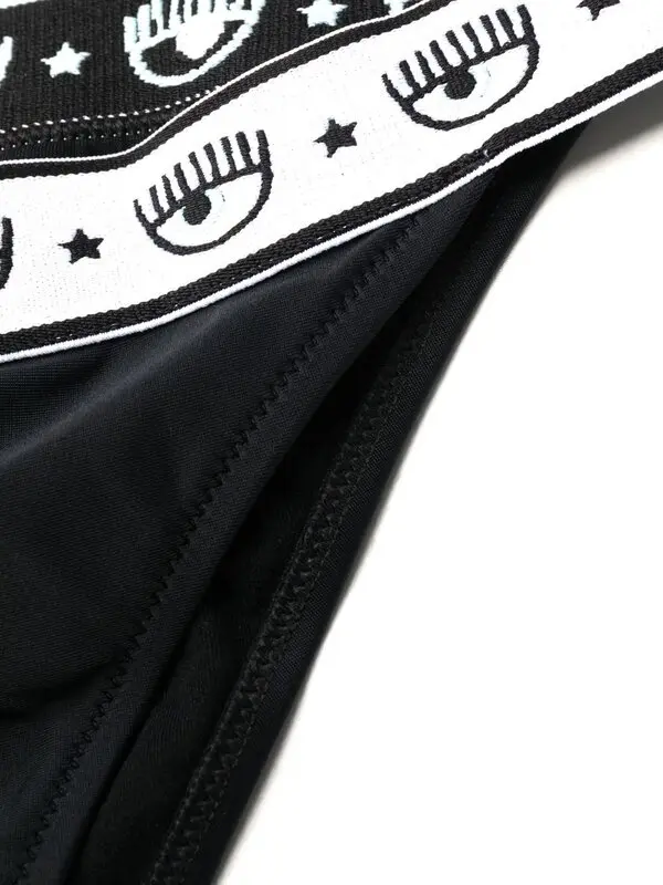 CHIARA FERRAGNI Logo Waistband Bikini Bottom