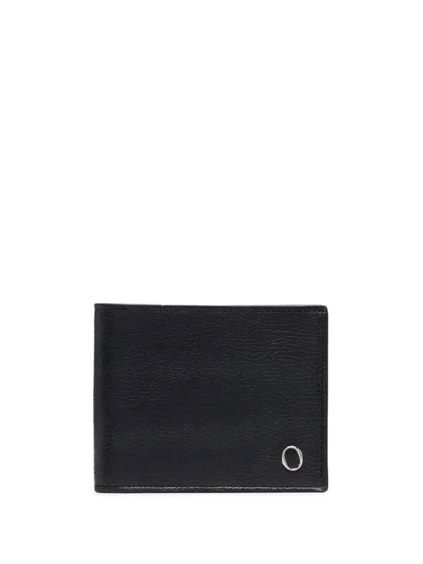 ORTIGNI Logo-plaque Bifold Wallet - Black