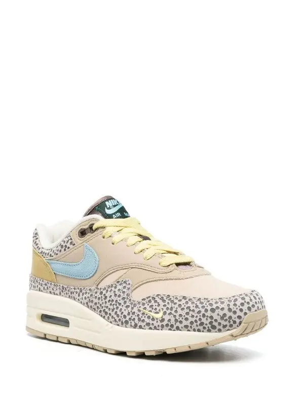 Nike Air Max 1 Panelled Sneakers - Neutrals