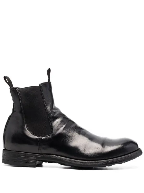 Officine Creative Chronic Patent Ankle Boots