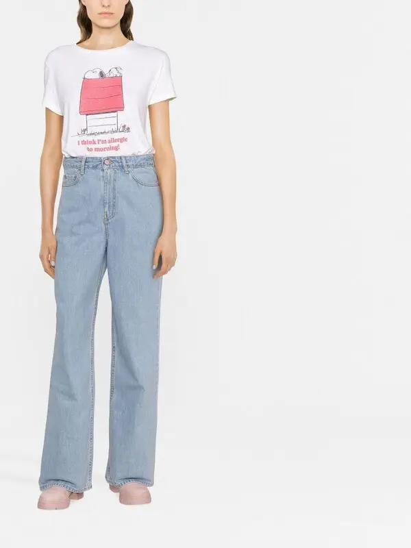 GANNI Magny Core Wide-leg Jeans
