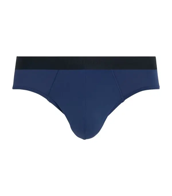 Hanro Micro Touch Briefs - Navy