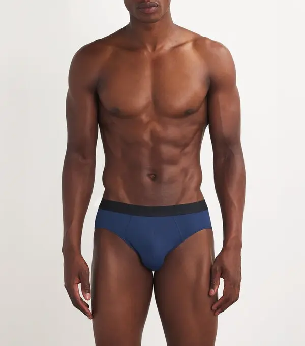 Hanro Micro Touch Briefs - Navy
