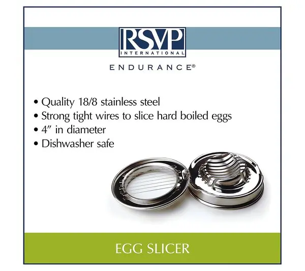 RSVP Stainless Steel Egg Slicer