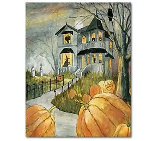 COURTSIDE MARKET Haunted Patch 16x20 Canvas Wal L Art - One-color