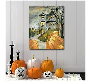 COURTSIDE MARKET Haunted Patch 16x20 Canvas Wal L Art