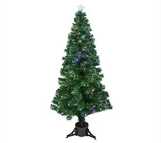 NORTHLIGHT 6' Led Color Changing Tree & Tree To Pper