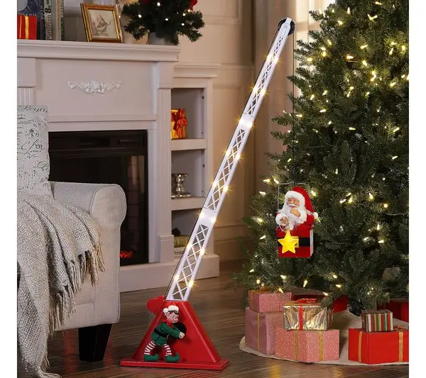 MR. CHRISTMAS 44' Santa's Christmas Crane