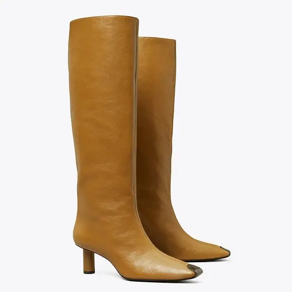 Tory Burch Tubo Knee Boot - Granola