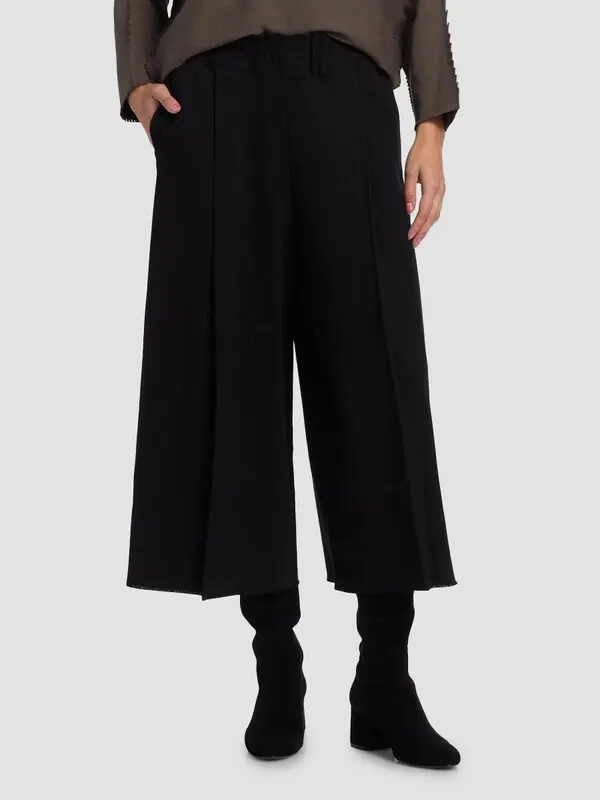 Issey Miyake Campagne Wide-leg Pants