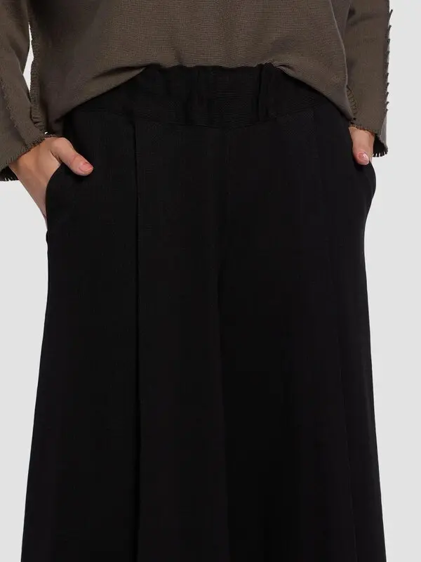 Issey Miyake Campagne Wide-leg Pants