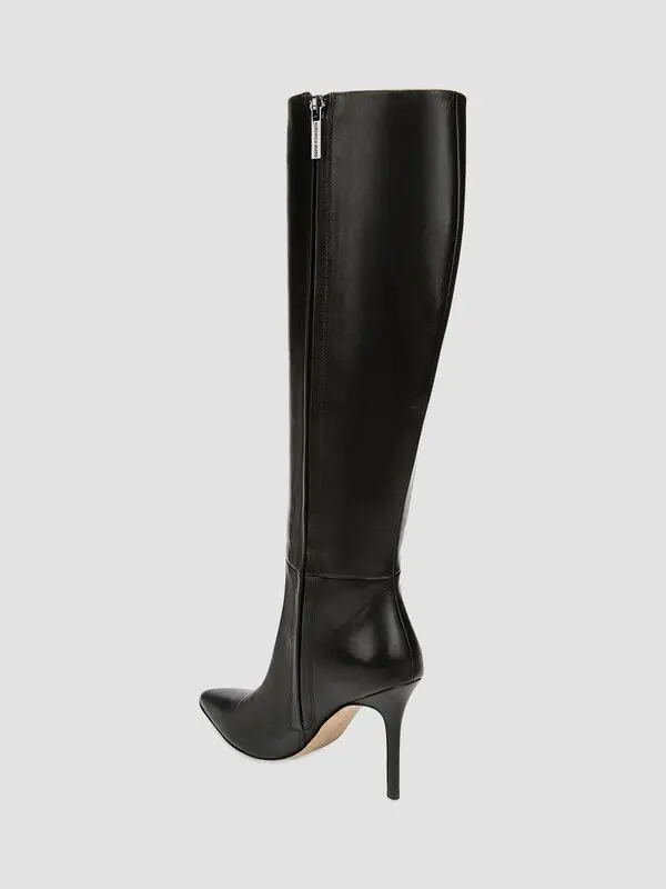 Veronica Beard Lisa Leather High-heel Boots