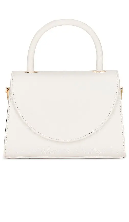 OLGA BERG Sasha Top Handle Bag - White