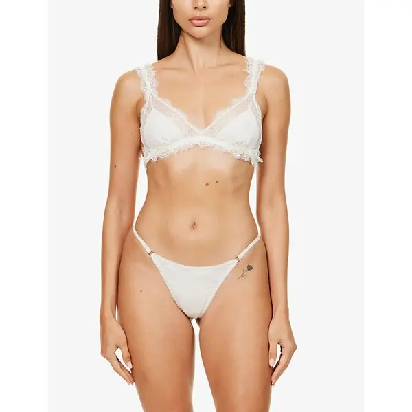 Love Stories Carole Low-rise Satin Thong