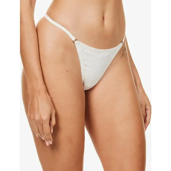 Love Stories Carole Low-rise Satin Thong