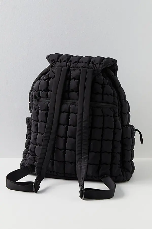 Free People Quilted Hiker Pack - Black | Editorialist display picture 1