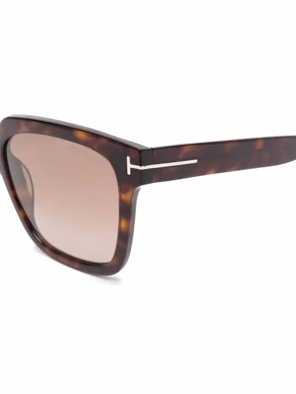 TOM FORD Tortoiseshell-frame Sunglasses